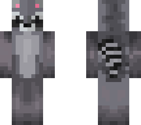 - Racoon - | Minecraft Skin