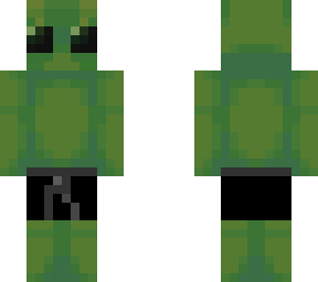 Alien skin with boxers | Minecraft Skin