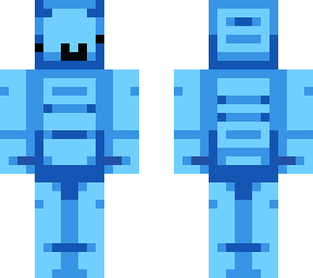 Blue hive styled blob | Minecraft Skin