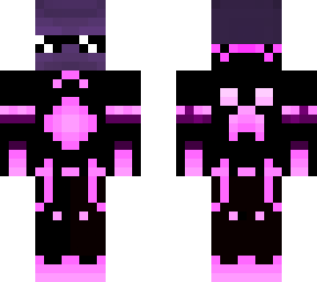 cool enderman my 1st skin | Minecraft Skin