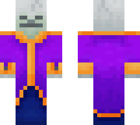 purple skeleton | Minecraft Skins