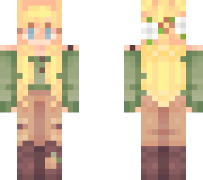 Green Witch skin test 1 | Minecraft Skin