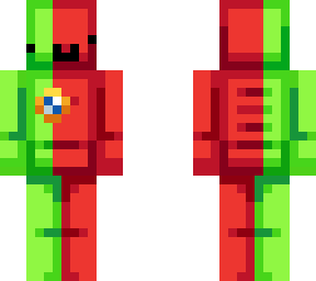 Hive styled Portugal flag | Minecraft Skin