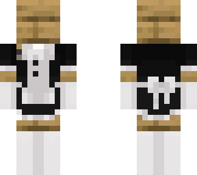 maid oak plank | Minecraft Skin