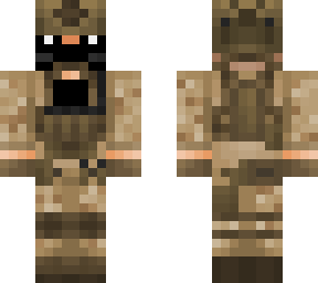 millitar forces | Minecraft Skin