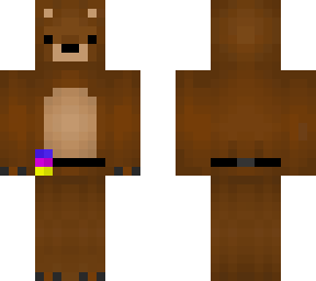 my first skin, a bear | Minecraft Skin