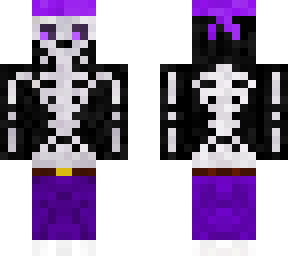 purple skeleton | Minecraft Skins