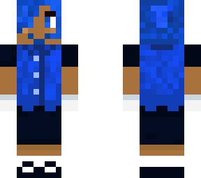 Shop Clerk Sapphire | Minecraft Skin