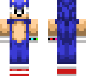 Sonic with a bracelet | Minecraft Skin