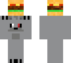 The lobit with a burger | Minecraft Skin