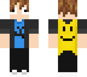 bacon with noob cape | Minecraft Skin