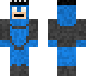 blue invincible | Minecraft Skins