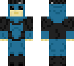 blue invincible | Minecraft Skins