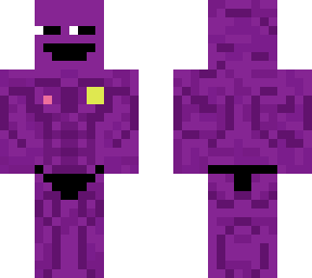 Buff Purple Guy Final Skin | Minecraft Skin