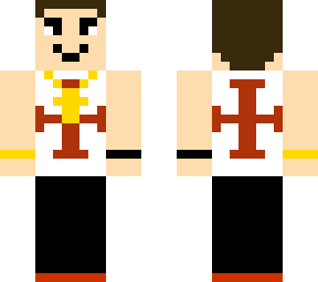 Crusader tank top | Minecraft Skin