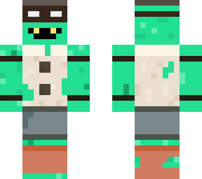 Flappy Zombie / Zombie Catchers | Minecraft Skin