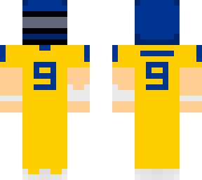 Los Angeles Rams Amarillo | Minecraft Skin