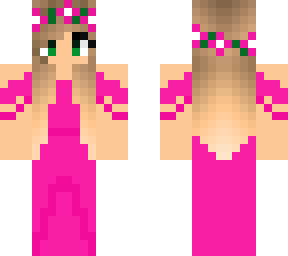 pink dress | Minecraft Skins