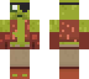 pirate zombie | Minecraft Skins