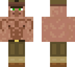 buff villager | Minecraft Skins