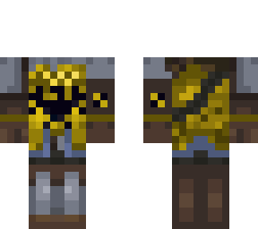 Yellow Knight 1 | Minecraft Skin