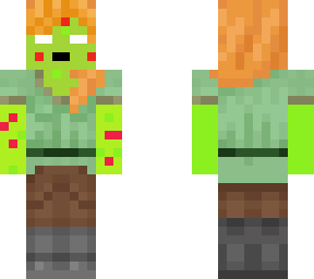zombie alex | Minecraft Skin