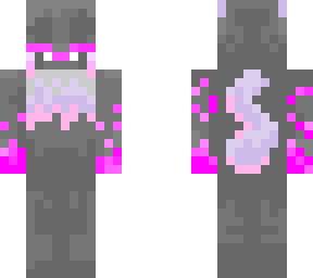 Flame fox new tail | Minecraft Skin