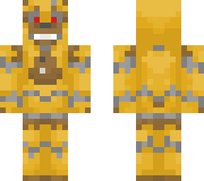FNAF 4 -Nightmare Fredbear- | Minecraft Skin