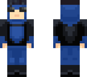 blue invincible | Minecraft Skins