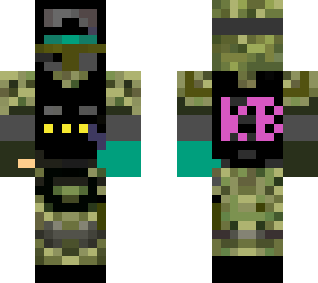 king burt military skin | Minecraft Skin
