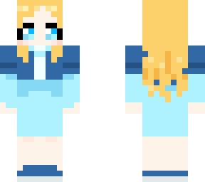 Maria Robotnik (Thin) | Minecraft Skin