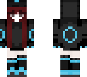 Noctali Shiny // Umbreon Shiny girl | Minecraft Skin