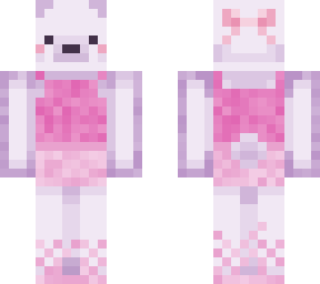 Polar bear ballerina | Minecraft Skin