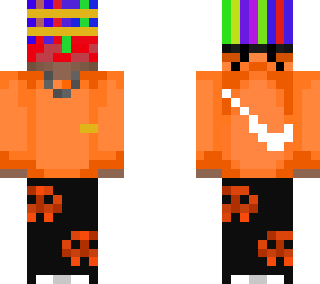 rainbow blind fold | Minecraft Skin