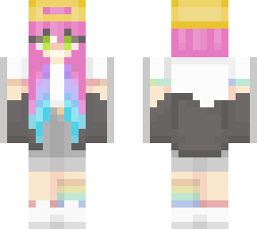 Revised skin to match my Vtuber | Minecraft Skin