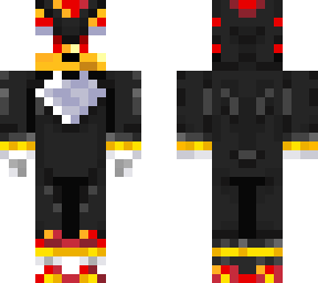 shadow the hedgehog | Minecraft Skins
