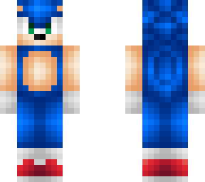 Sonic the Hedgehog | Minecraft Skin