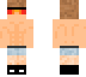 Buff Man with pit vipers | Minecraft Skin