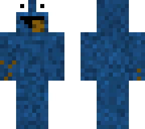 Cookie Monster | Minecraft Skin