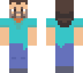 FLINT AND STEEL! - Jack Black Steve | Minecraft Skin