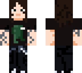 goth transmasc | Minecraft Skin