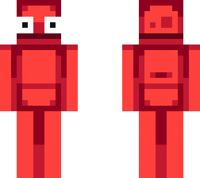 red repo robot | Minecraft Skin