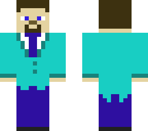 steve in a suit | Minecraft Skins