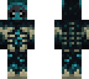 Warden Boy | Minecraft Skin