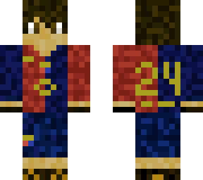 Barca Kit updated! 24/25 | Minecraft Skin