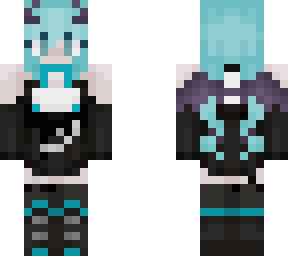 Devil Miku x Rascal Trio-Try-iT | Minecraft Skin