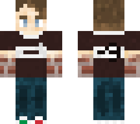 El momo y los ladrillos | Minecraft Skin