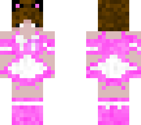 Maid Outfit Cat Boy Daniel | Minecraft Skin