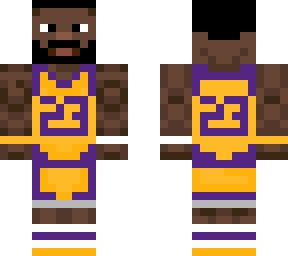 MY GLORIOUS KING LEBRON | Minecraft Skin