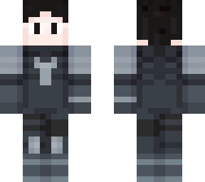 Raiden cosplay | Minecraft Skin